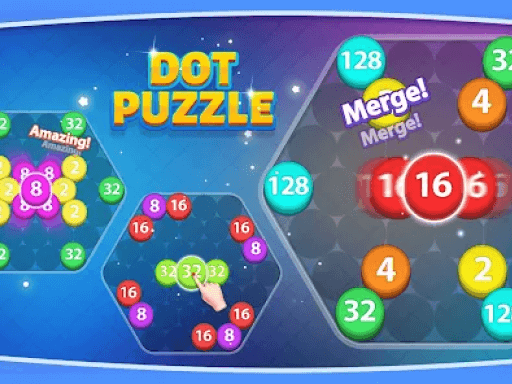 Dot Puzzle | You Can Play Online Games, No need to download. No need ...